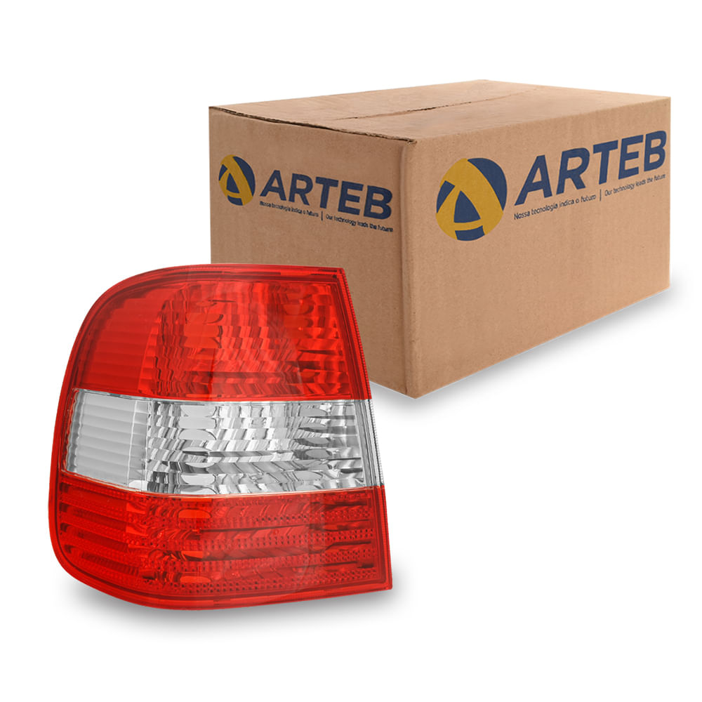 Lanterna Traseira Polo Sedan 2003 até 2006 Arteb Original 0460339 ou ...