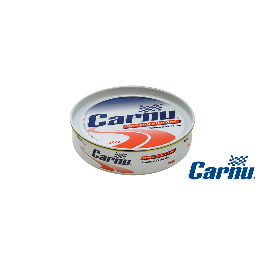 Cera Com Silicone 200g - CARNU