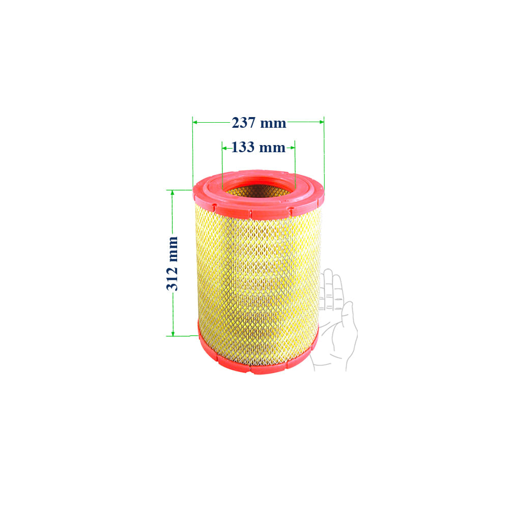 Filtro de Ar GMC 15190 12170 96 até 02 Caterpillar - LX1092 - AutoNext