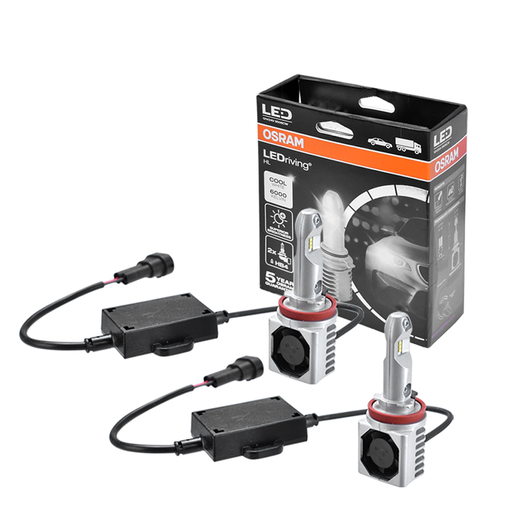 Lâmpada LED Osram H11 6000K 12V 24V 14W | LEDriving 65211CW - AutoNext